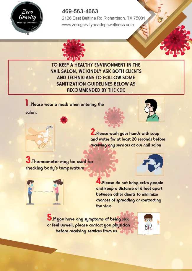 Nail and Spa 75081 | Zero Gravity Head Spa & Wellness of Richardson, TX 75081 | Head Spa, Facial ...